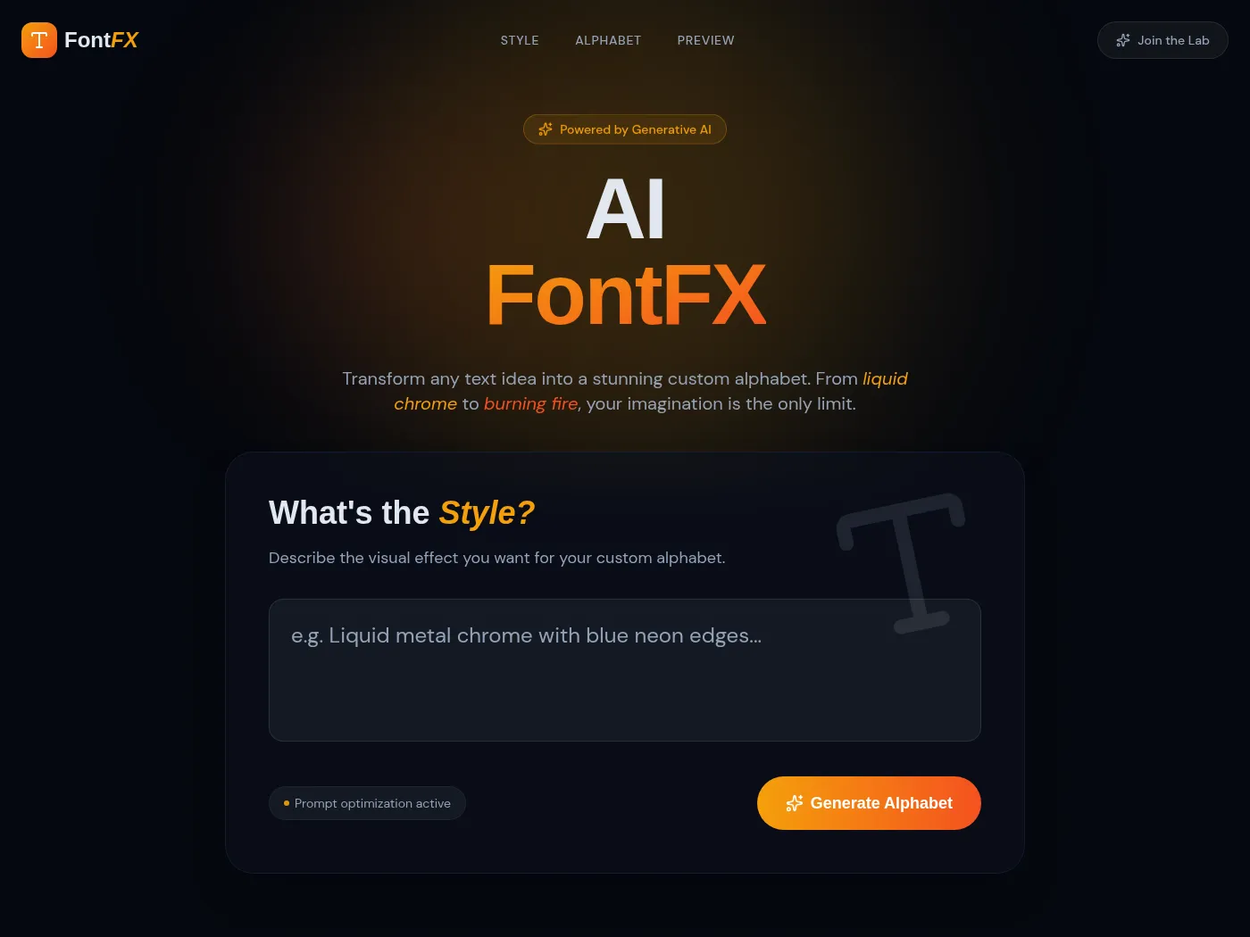 FontFX Generator