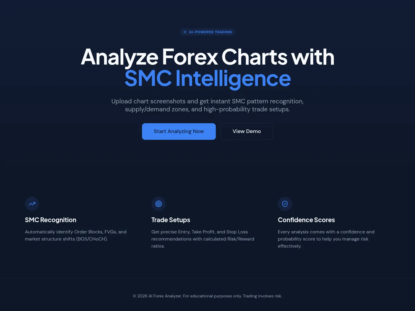 AI Forex Chart Analyzer
