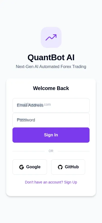 AI Forex Bot App