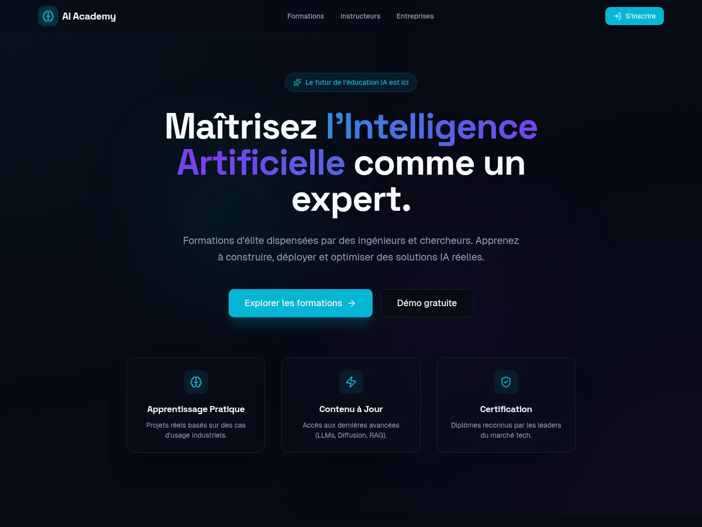 AI Academy Web