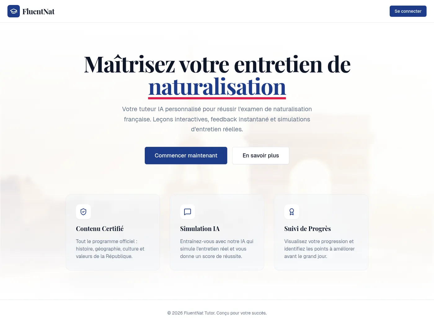 FluentNat Tutor