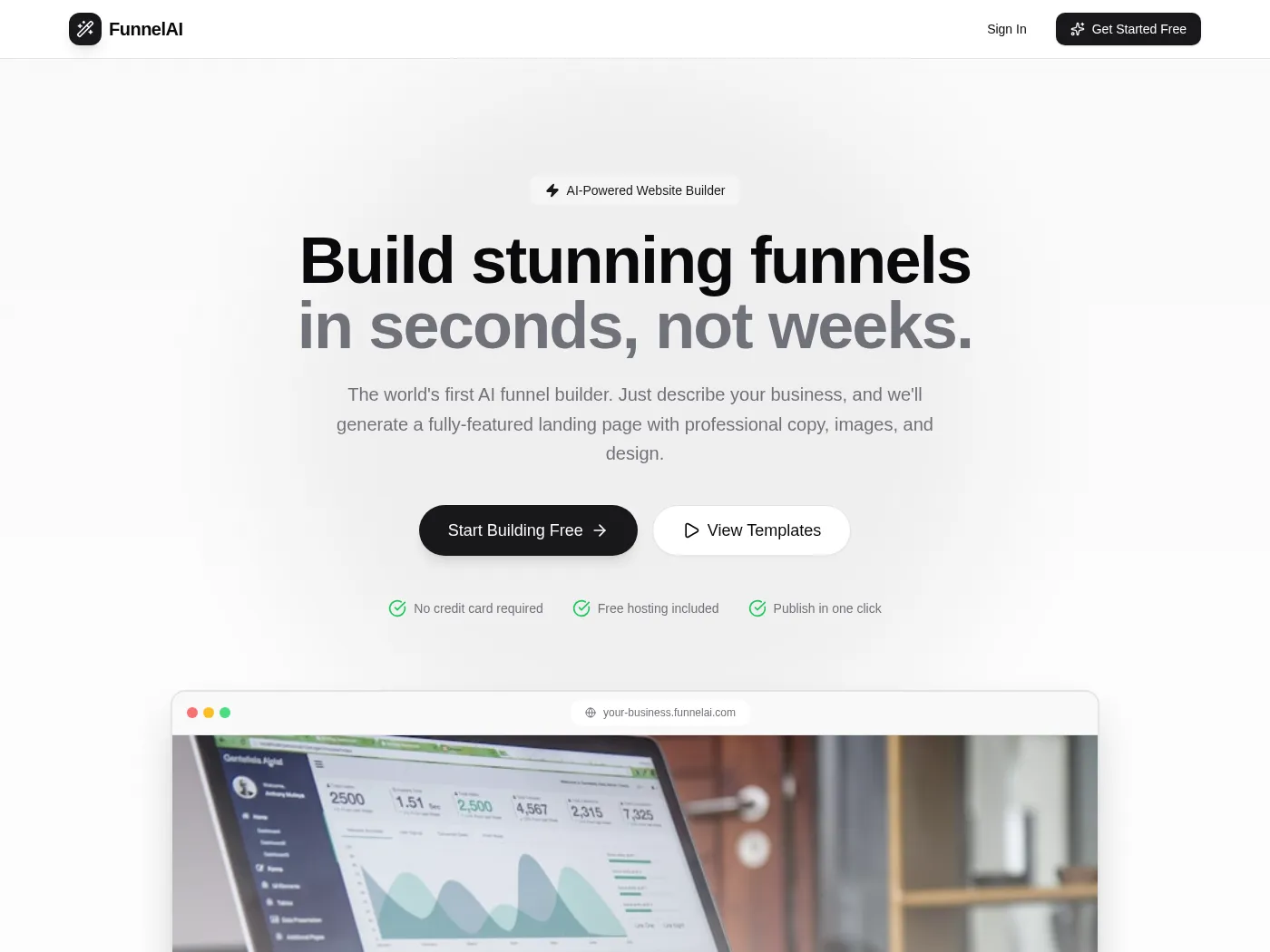 AI Funnel Builder