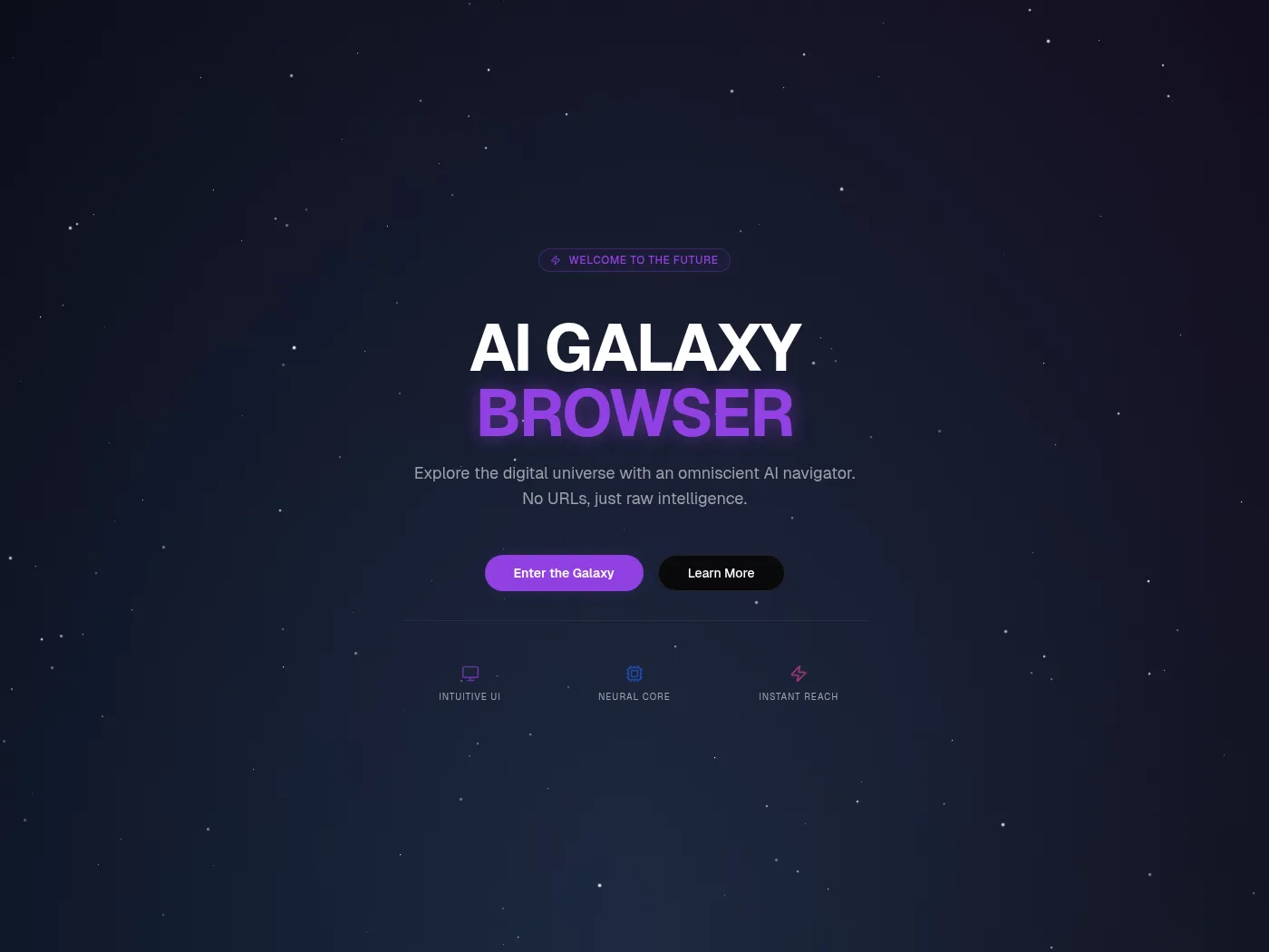 AI Galaxy Browser