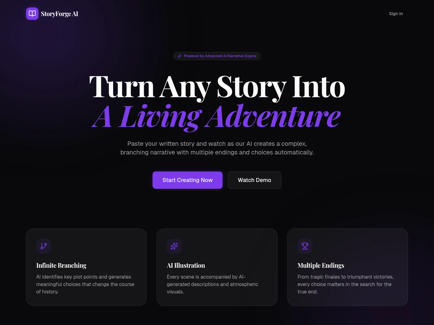 AI Story Game Builder