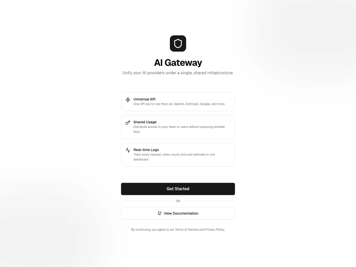Unified AI Gateway