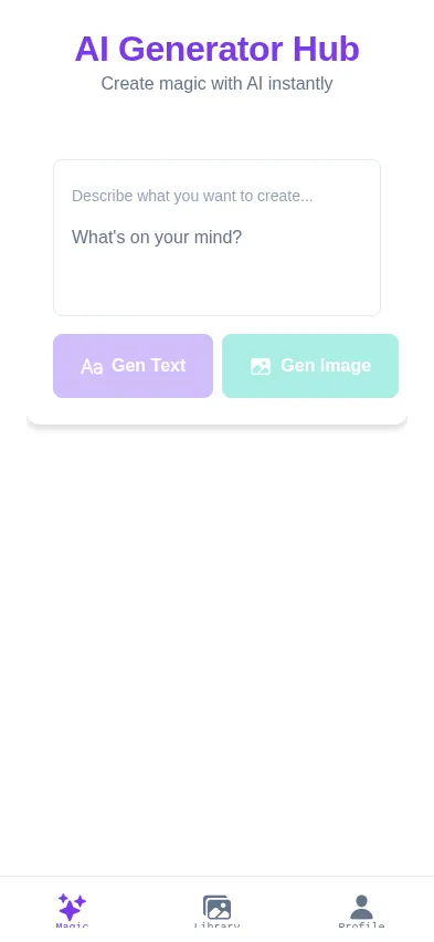 AI Generator Hub