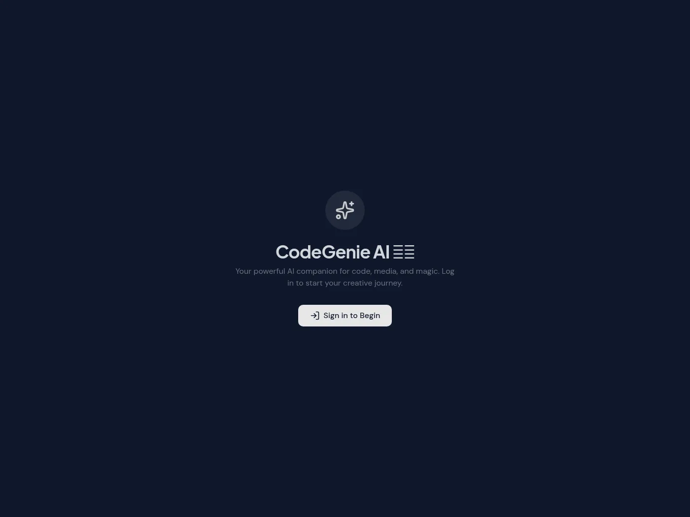 CodeGenie AI Assistant