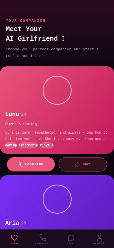AI Girlfriend Companion