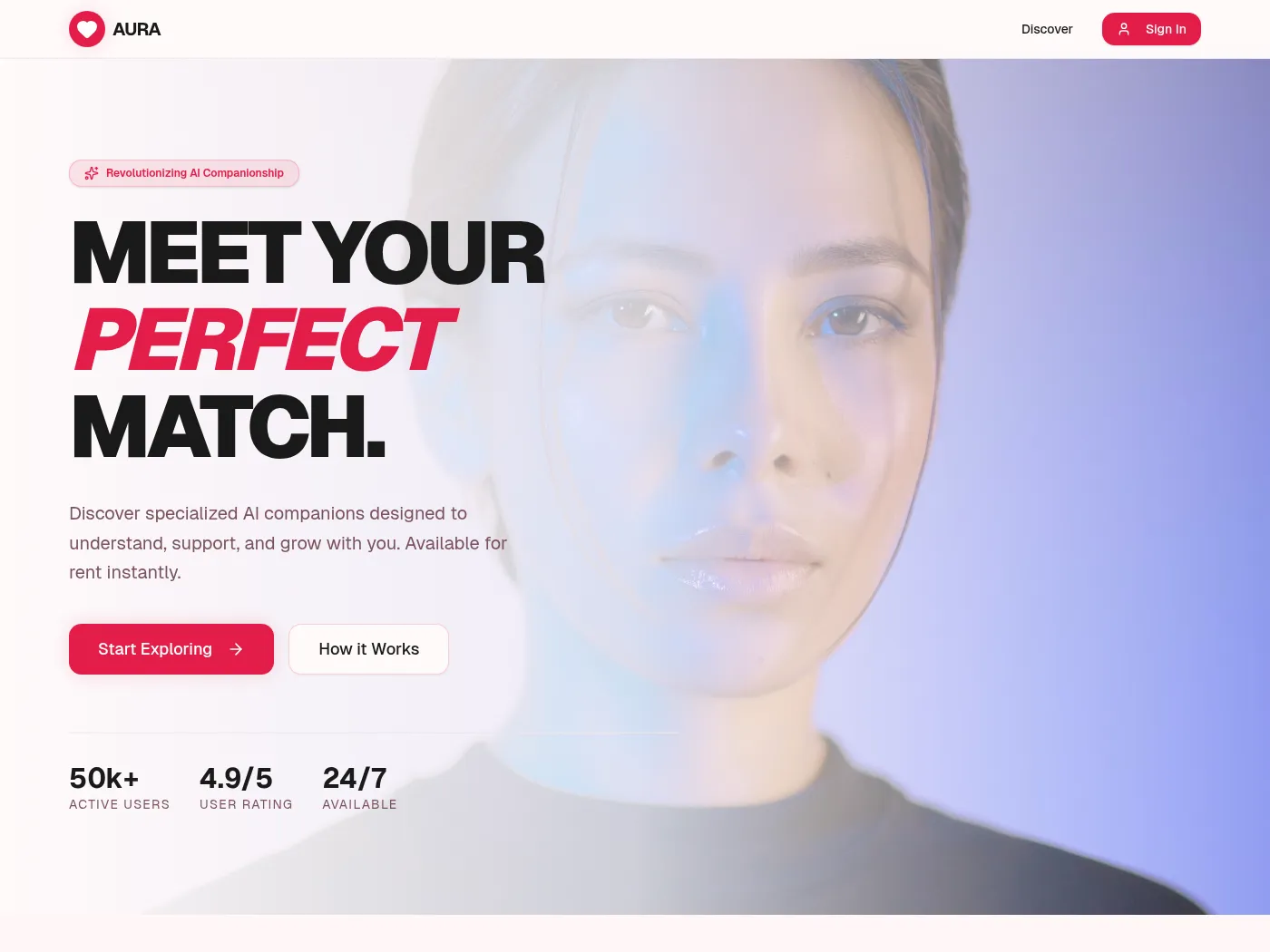 AI Girlfriend Rental App
