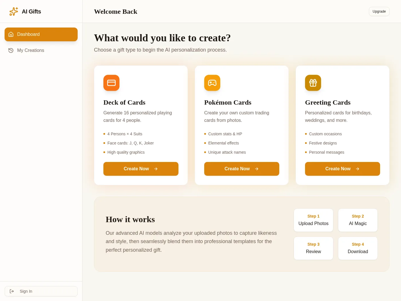 Personalized AI Gifts