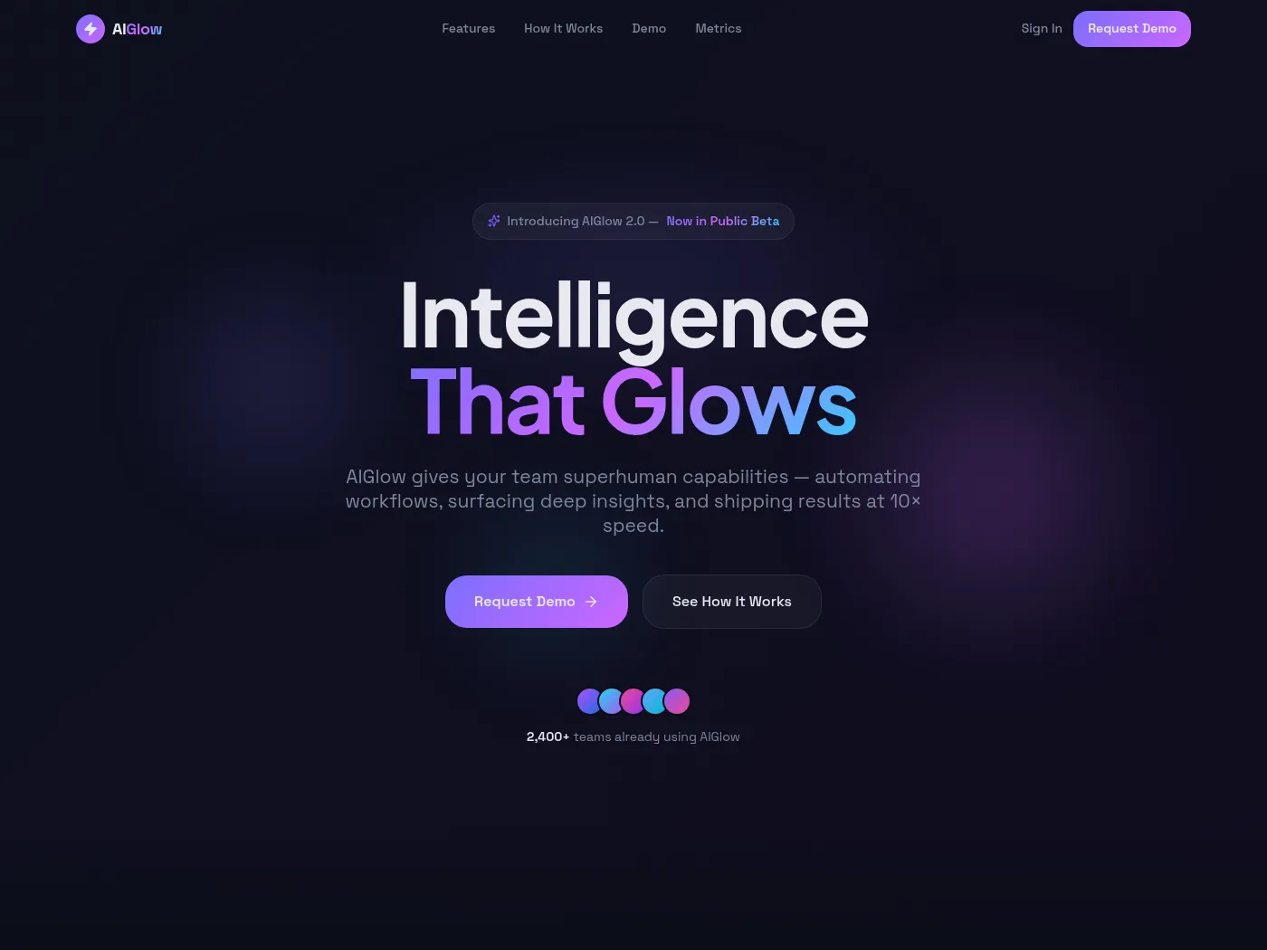 AIGlow Launch Site