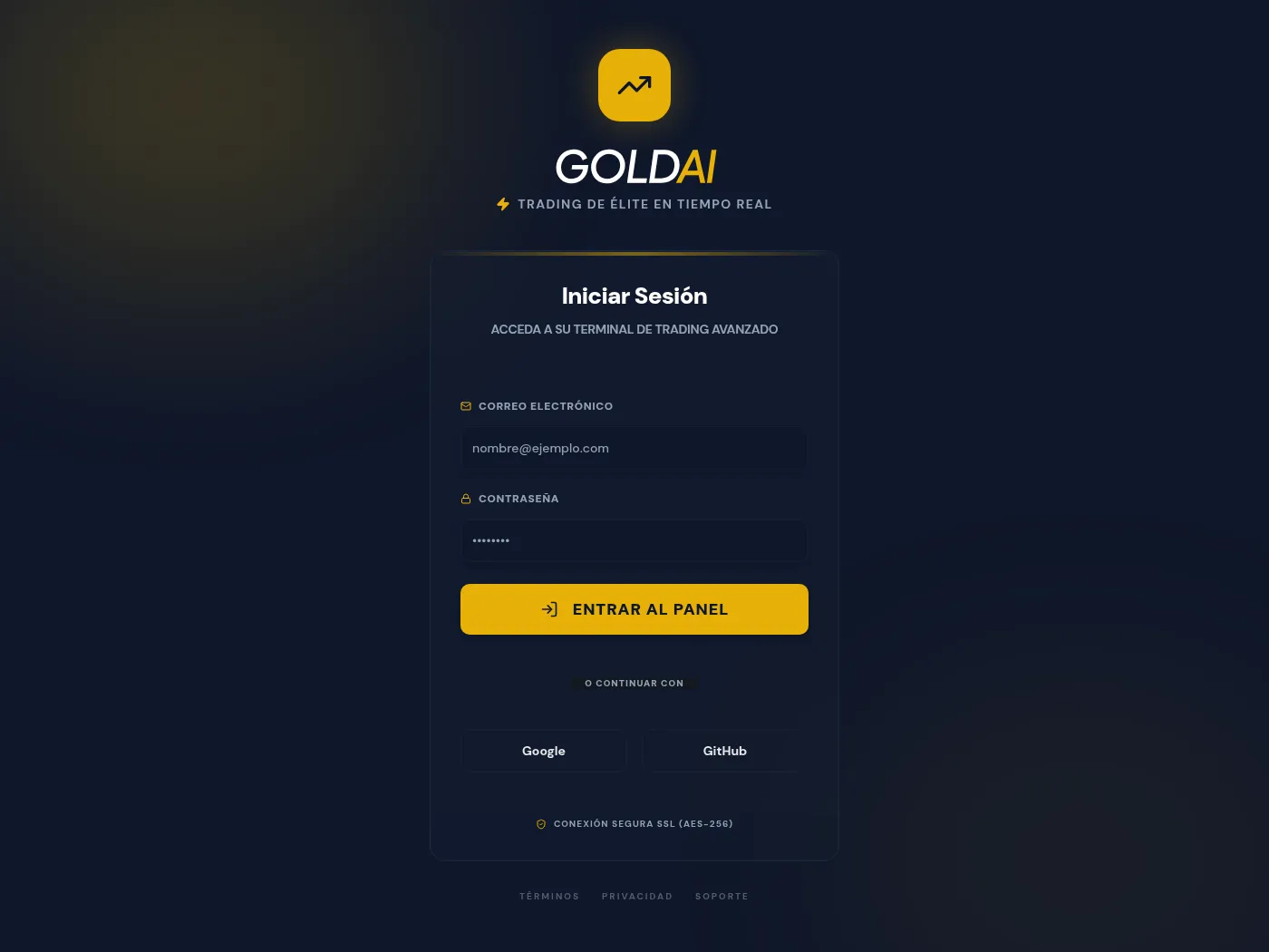 AI Gold Trading Web