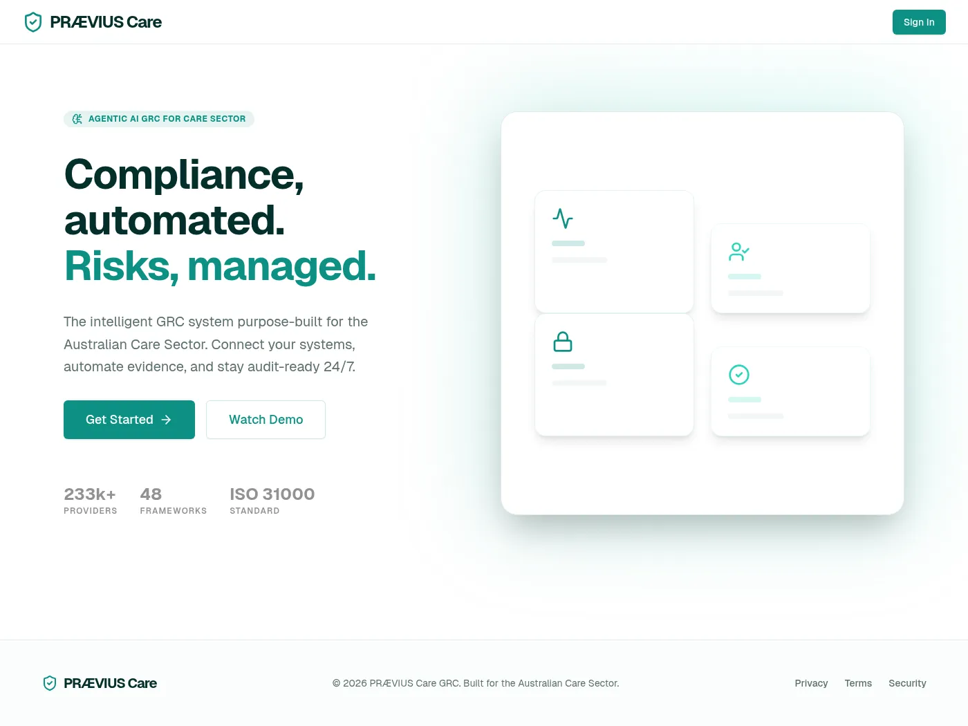 Agentic GRC AI Care