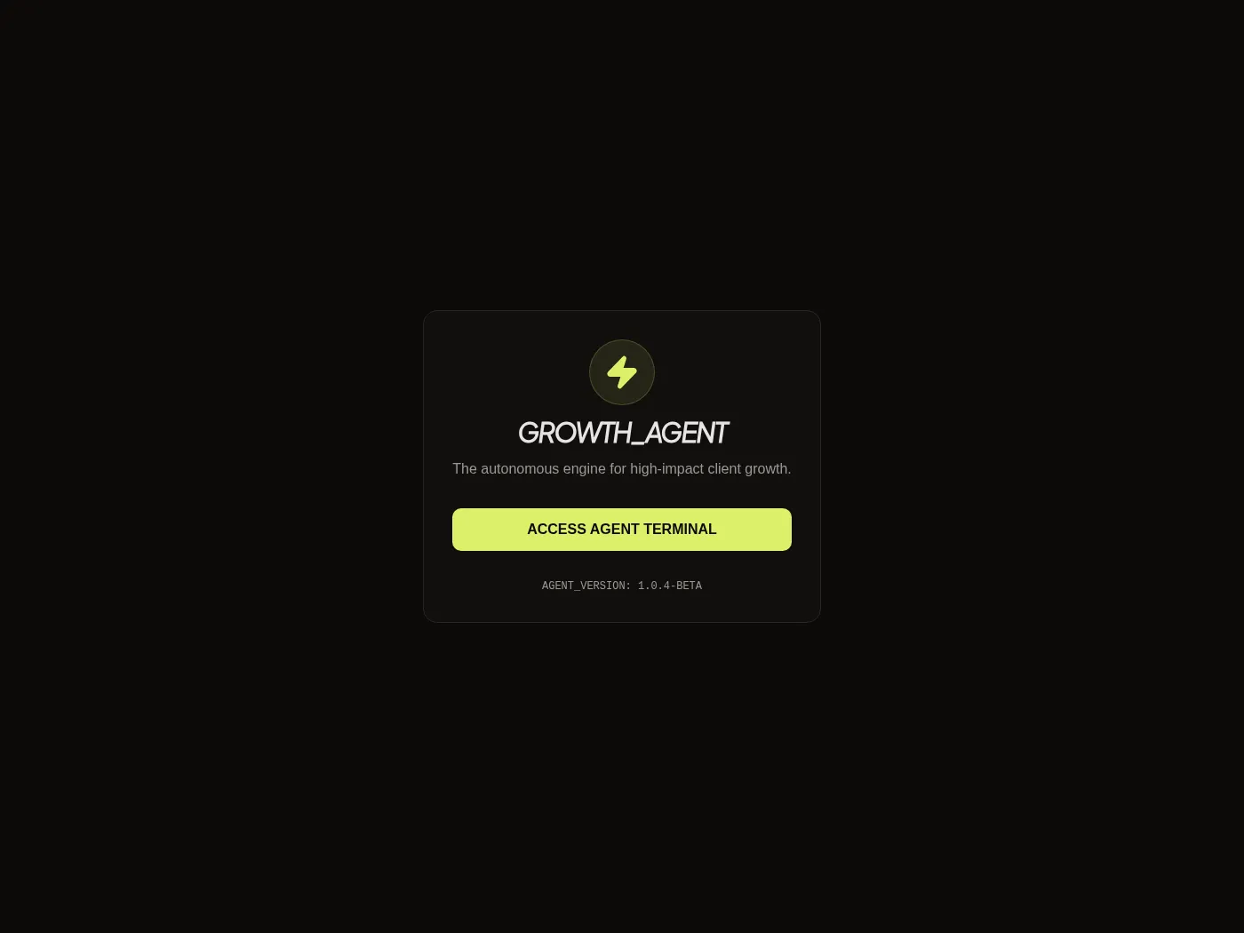 AI Client Growth Agent