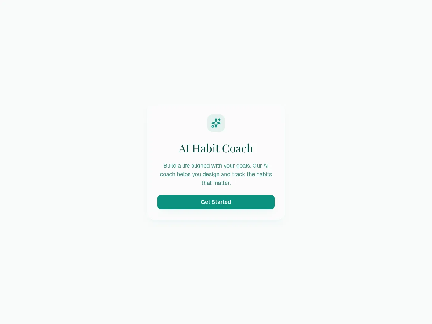 AI Habit Tracker