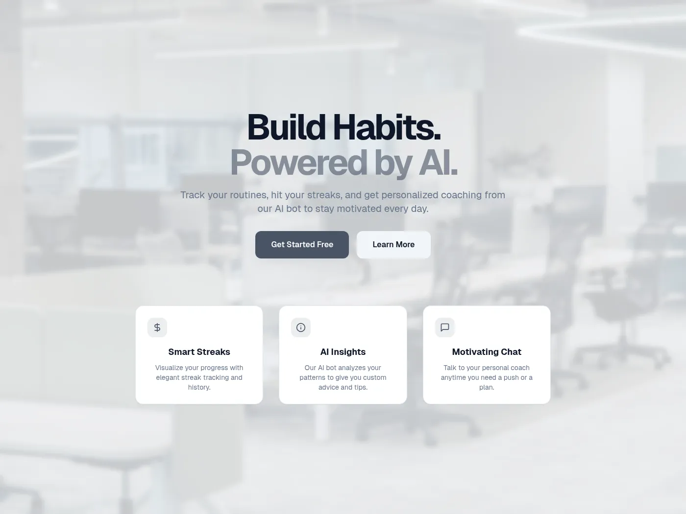 AI Habit Tracker