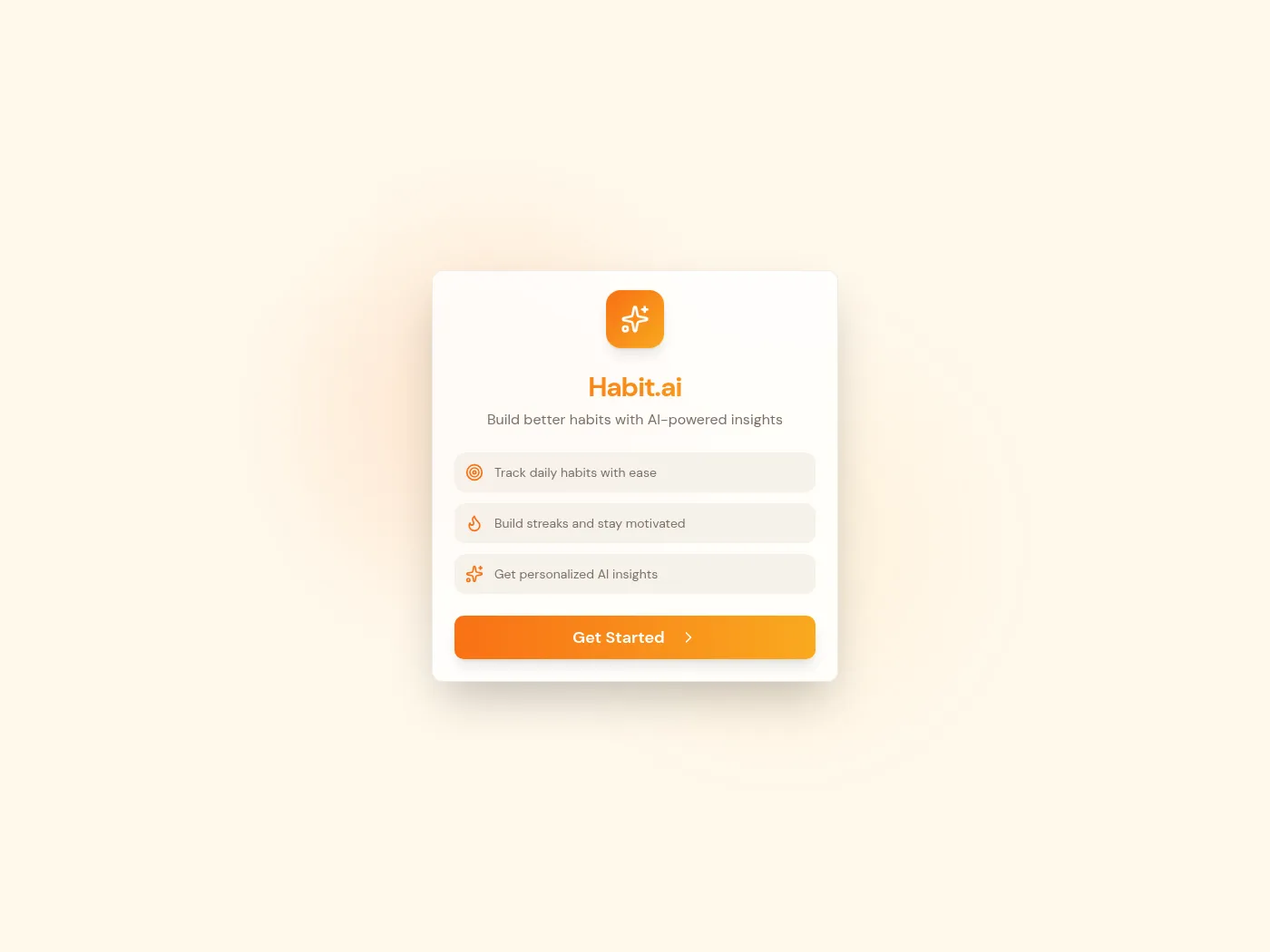 AI Habit Tracker