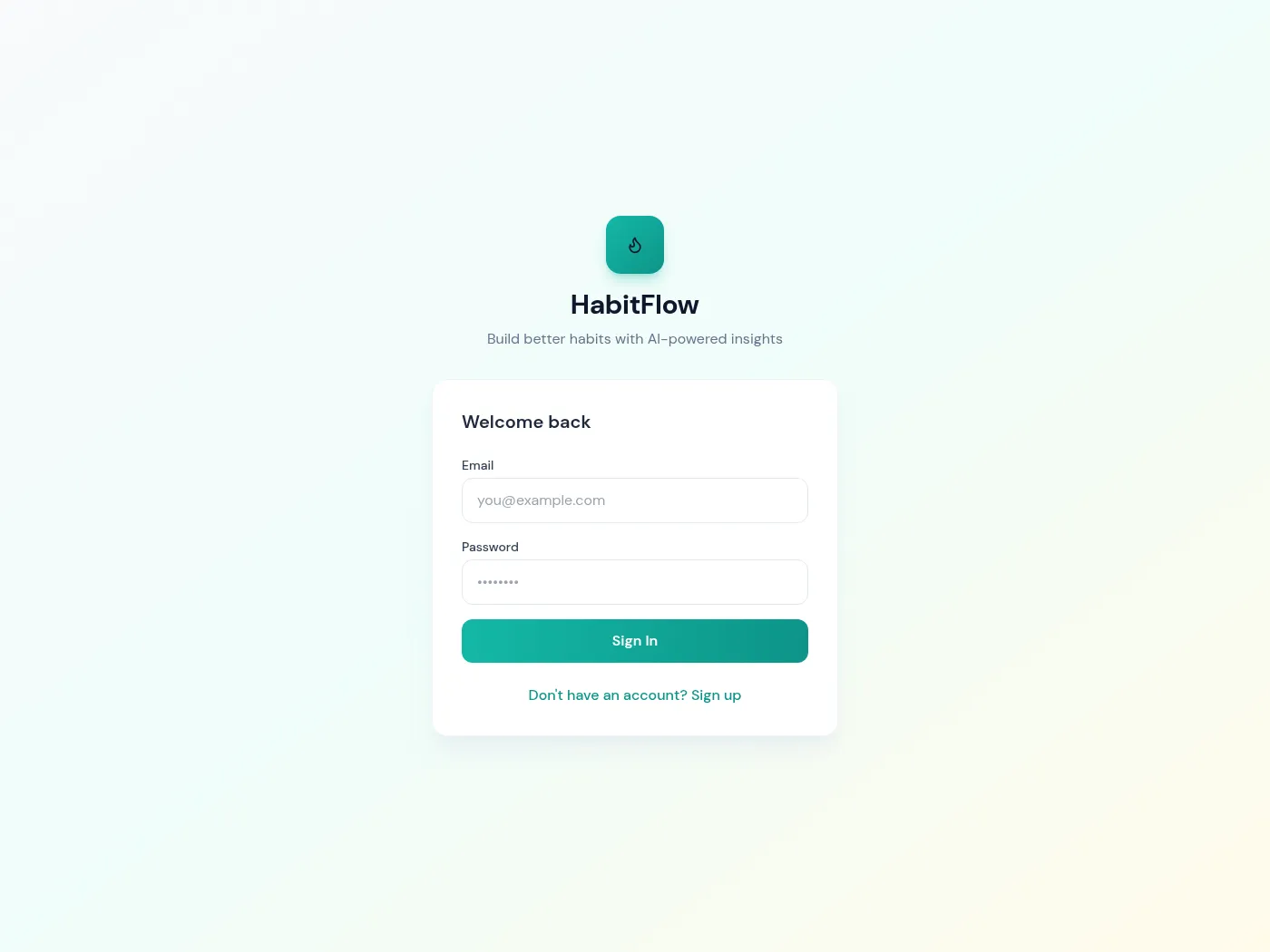 AI Habit Tracker