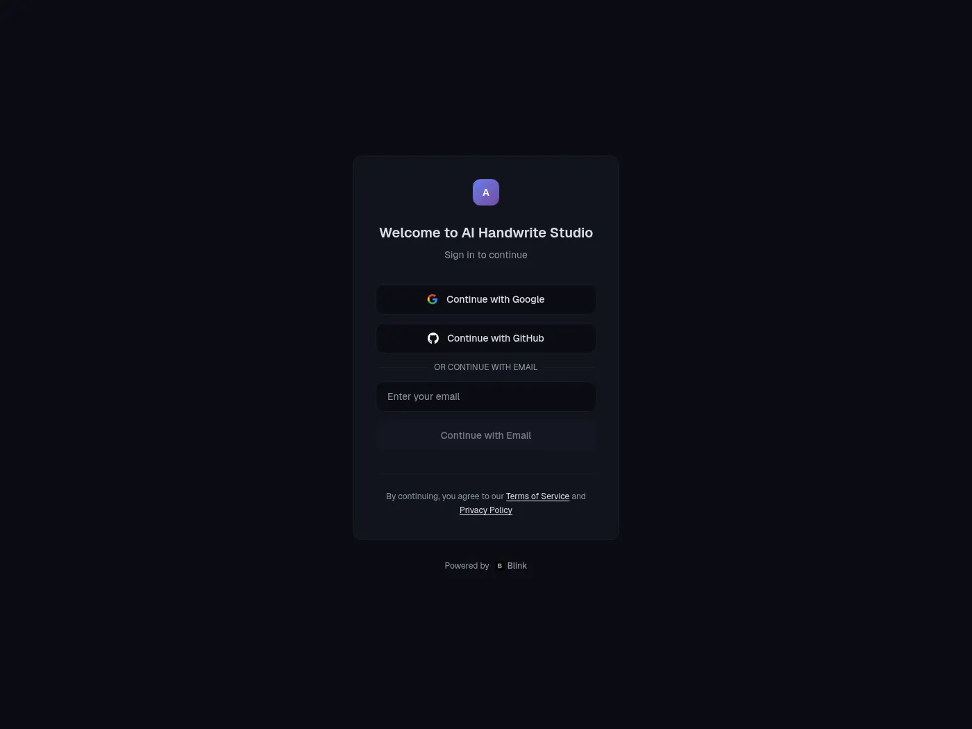 AI Handwrite Studio