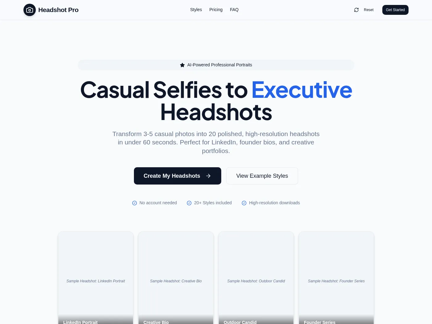 AI Headshot Creator