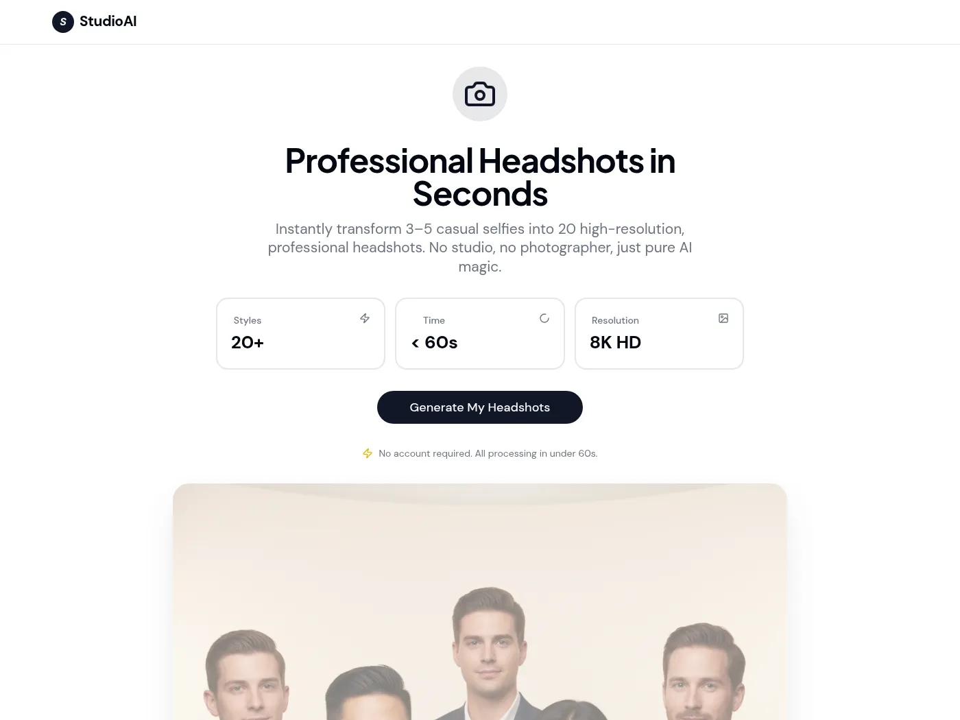 AI Headshot Studio