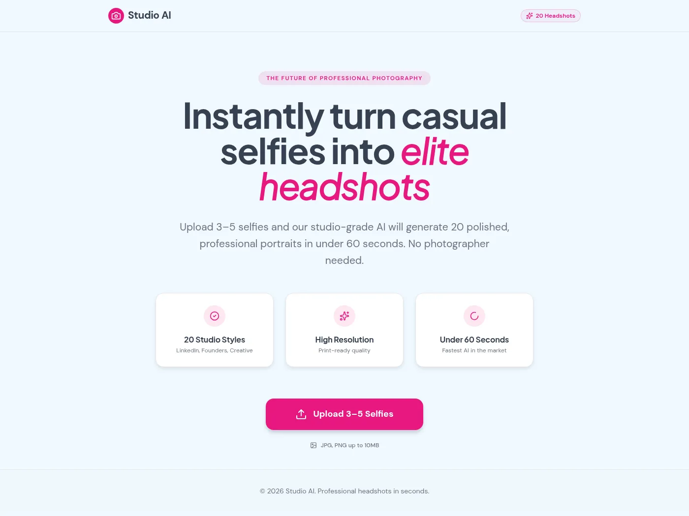 Headshot AI Studio