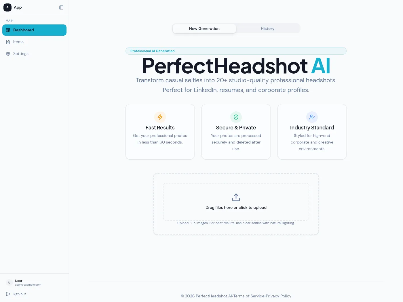 PerfectHeadshot AI