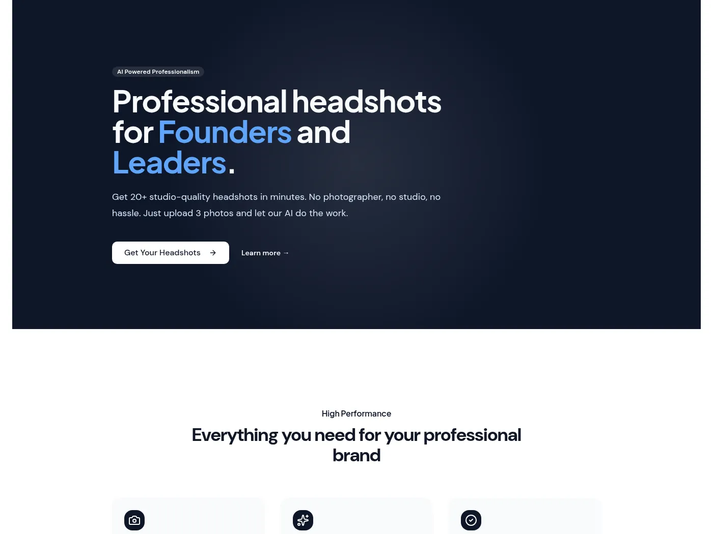 Headshot Hero AI