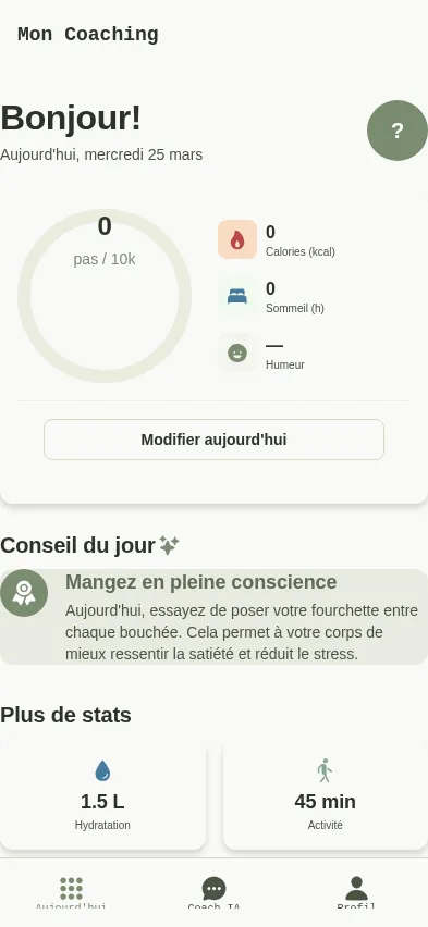 AI Health Coach App