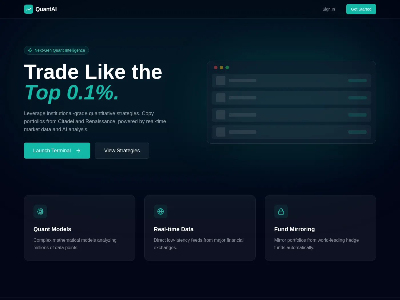 QuantAI Hedge Trader