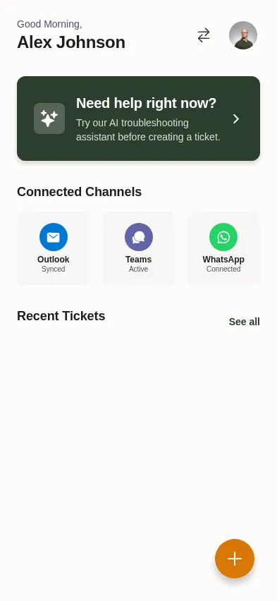 AI IT Helpdesk Hub