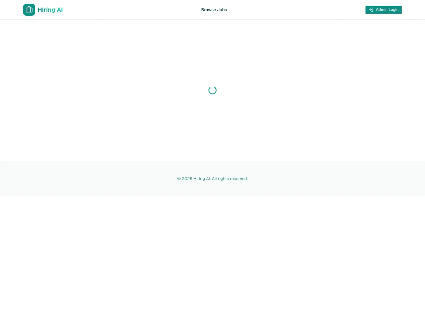 AI Hiring Leaderboard