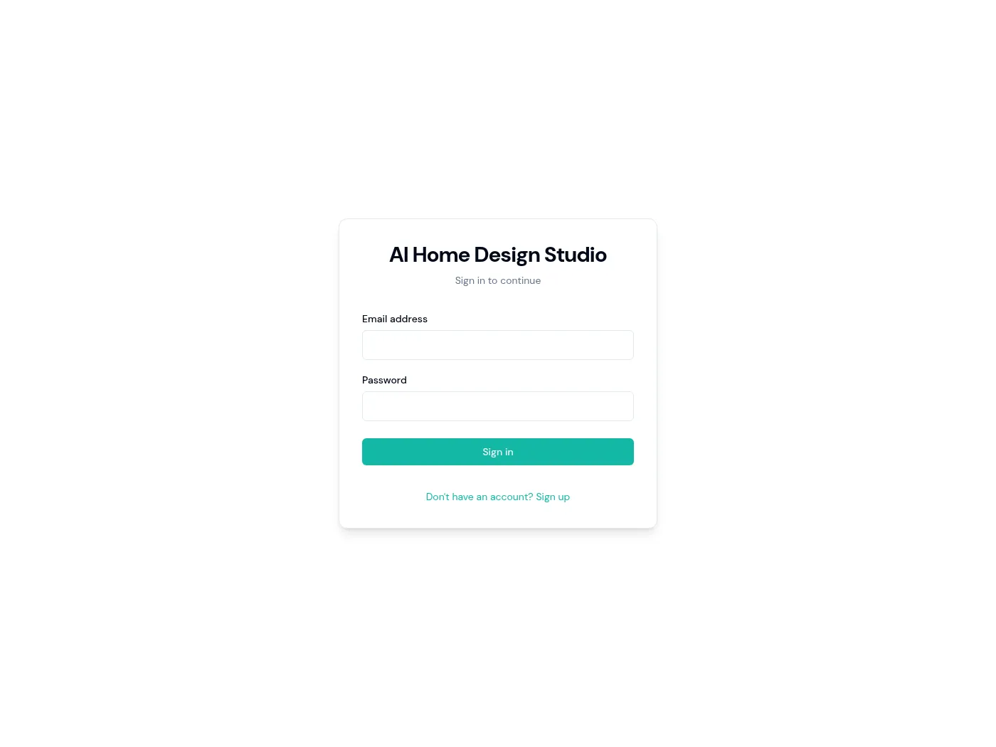 AI Home Design Studio
