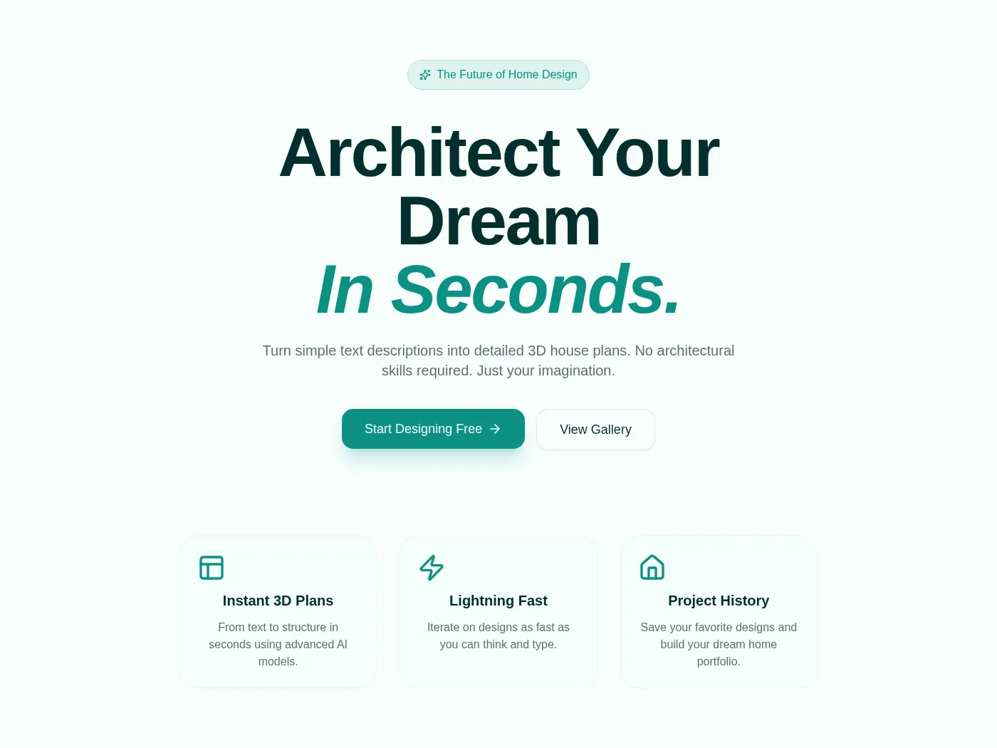 AI 3D House Planner