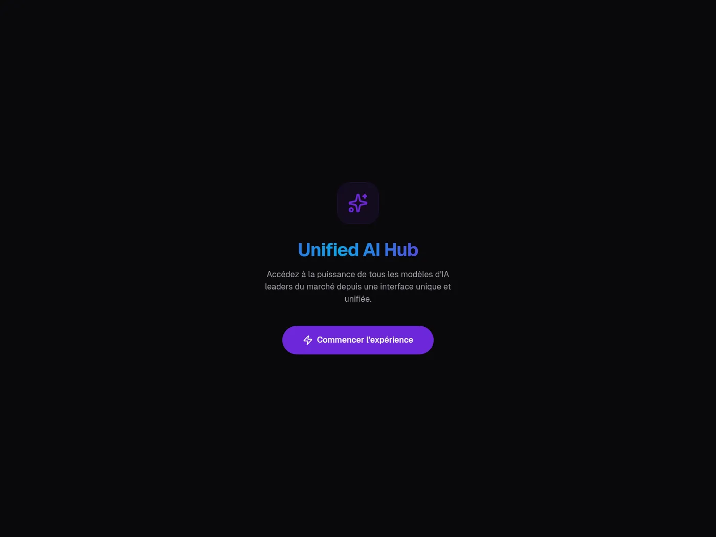 Unified AI Hub