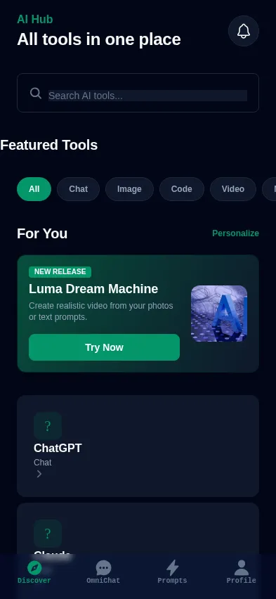 AI All-in-One Hub