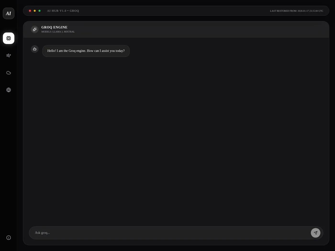 AI Hub & Smart Browser