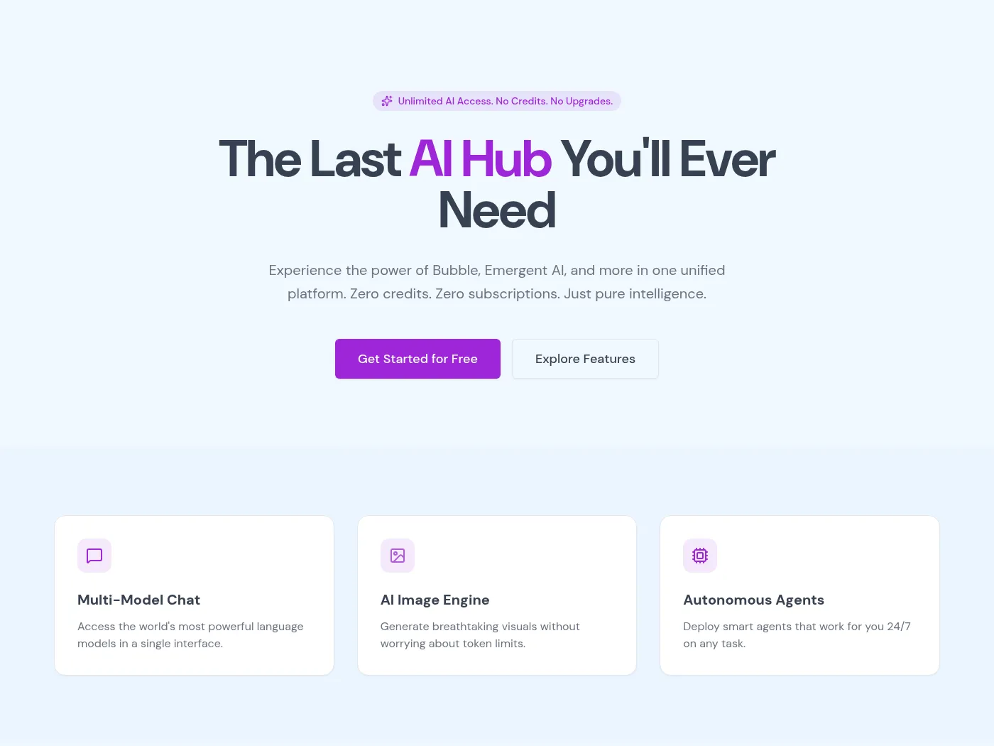 All-in-One AI Hub