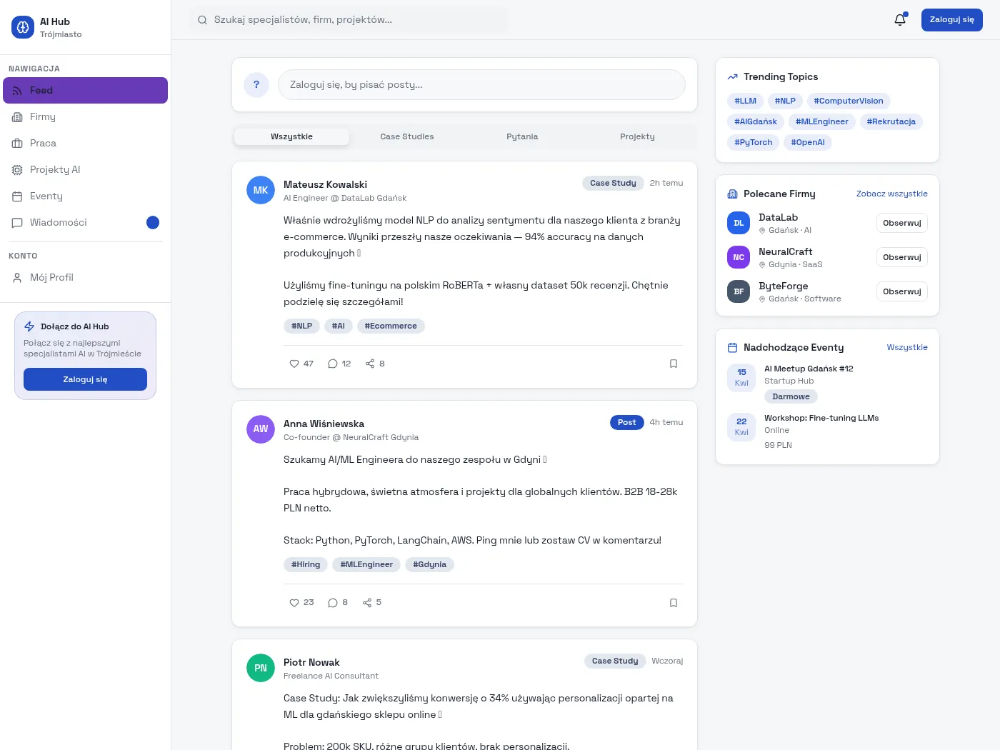 AI Hub Trójmiasto