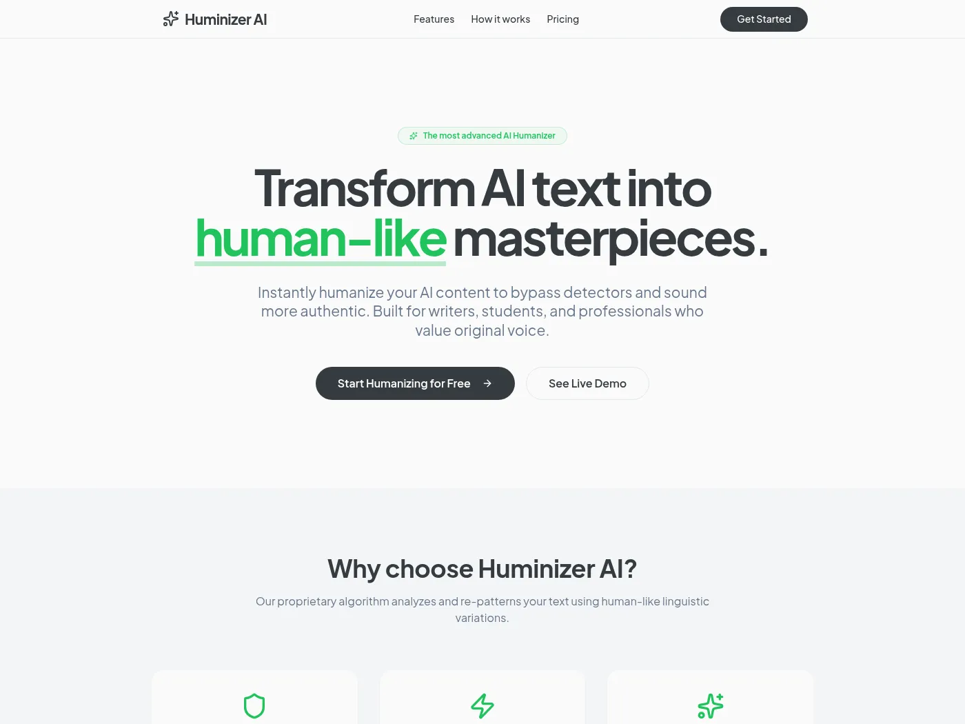 Huminizer AI