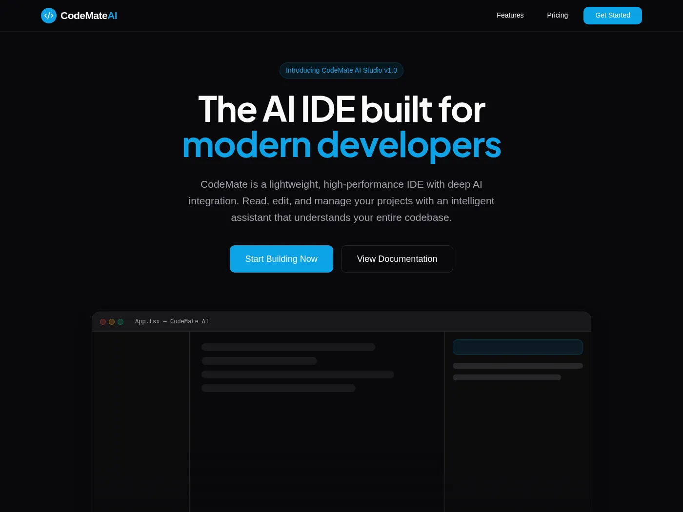 CodeMate AI Studio