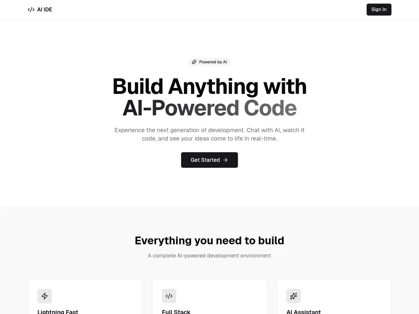 Cursor AI Builder IDE