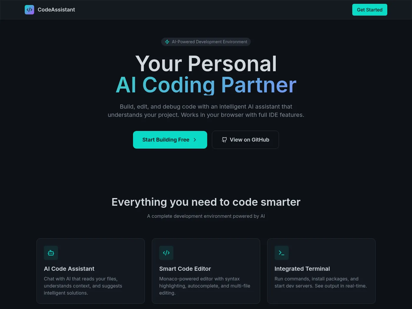 CodeAssistant Studio
