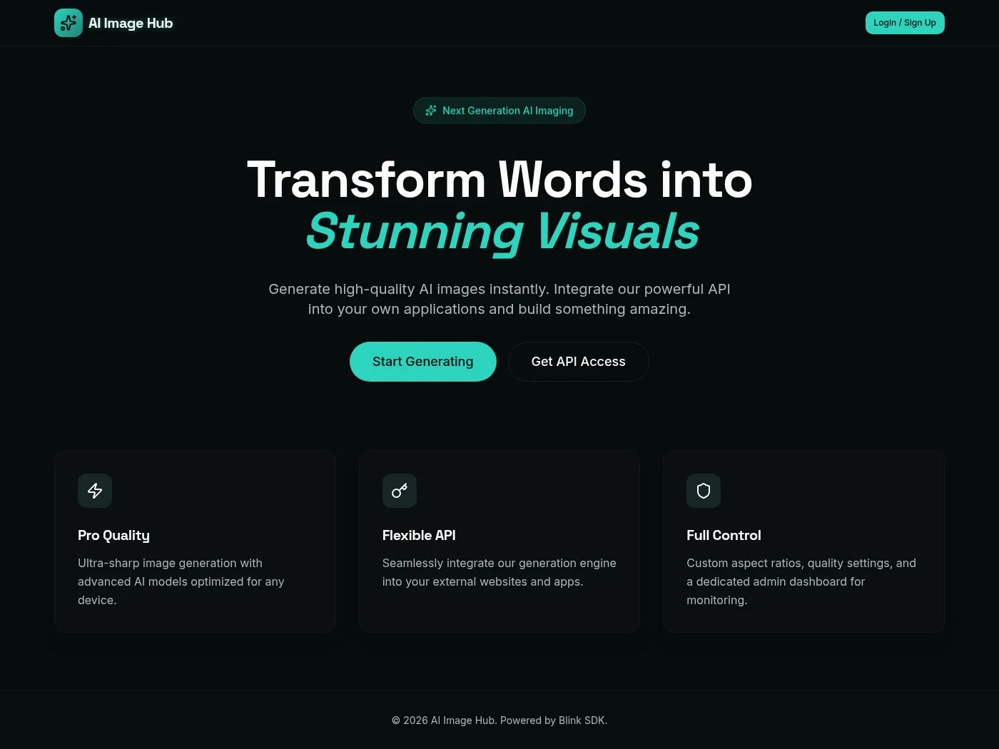 AI Image Generator Hub