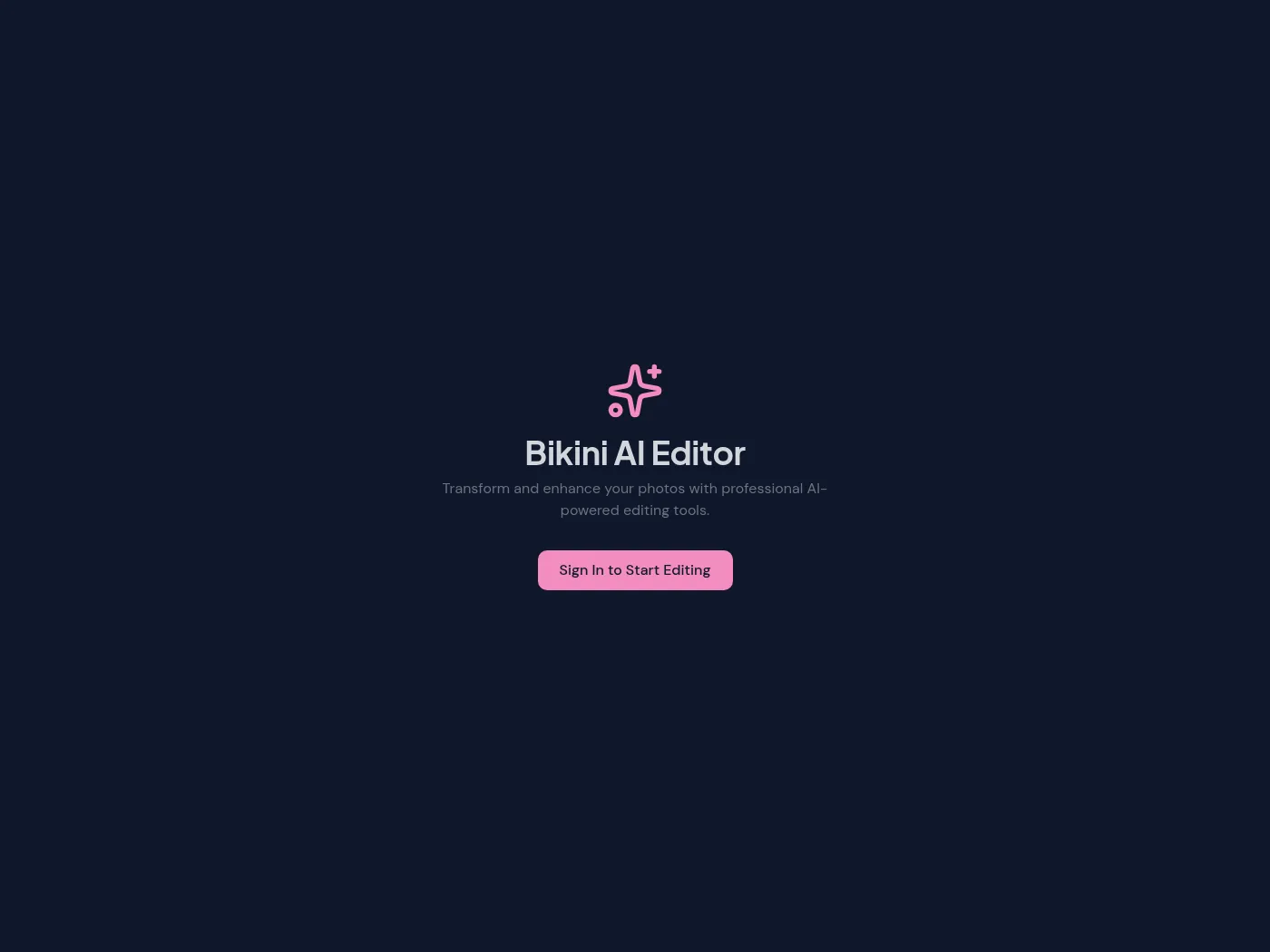 AI Image Bikini Editor