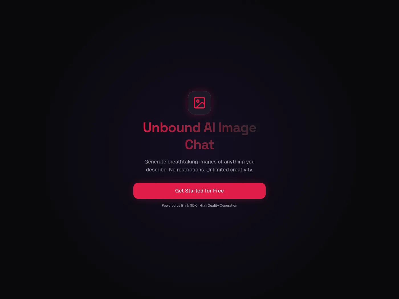 Unbound AI Image Chat