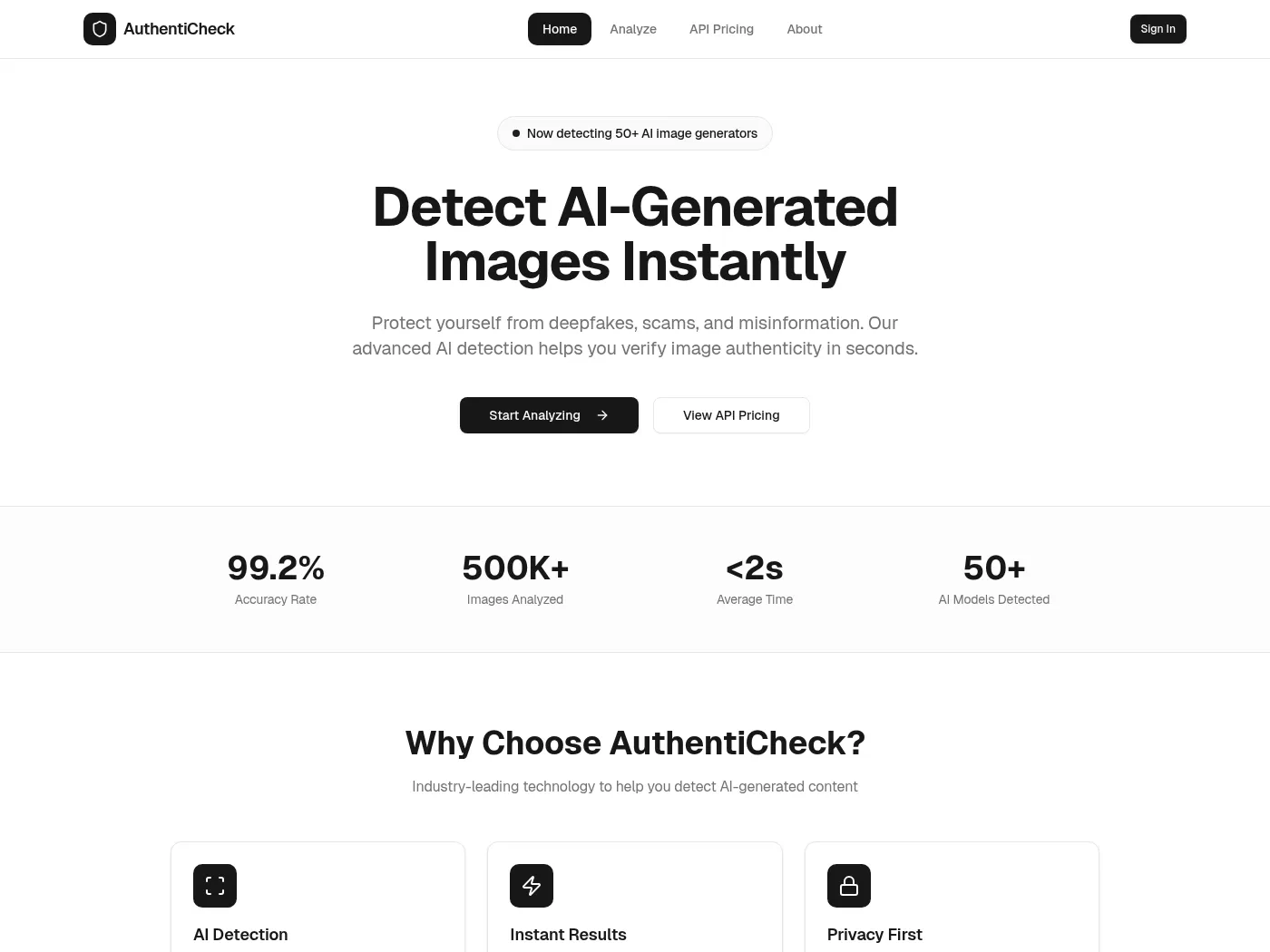 AI Image Authenticator