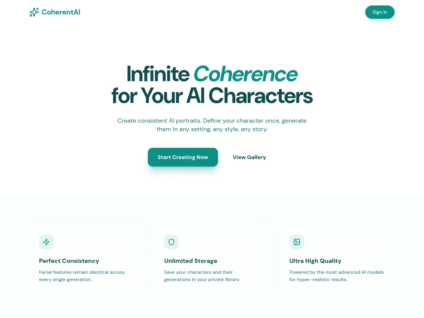 Infinite Character AI Images