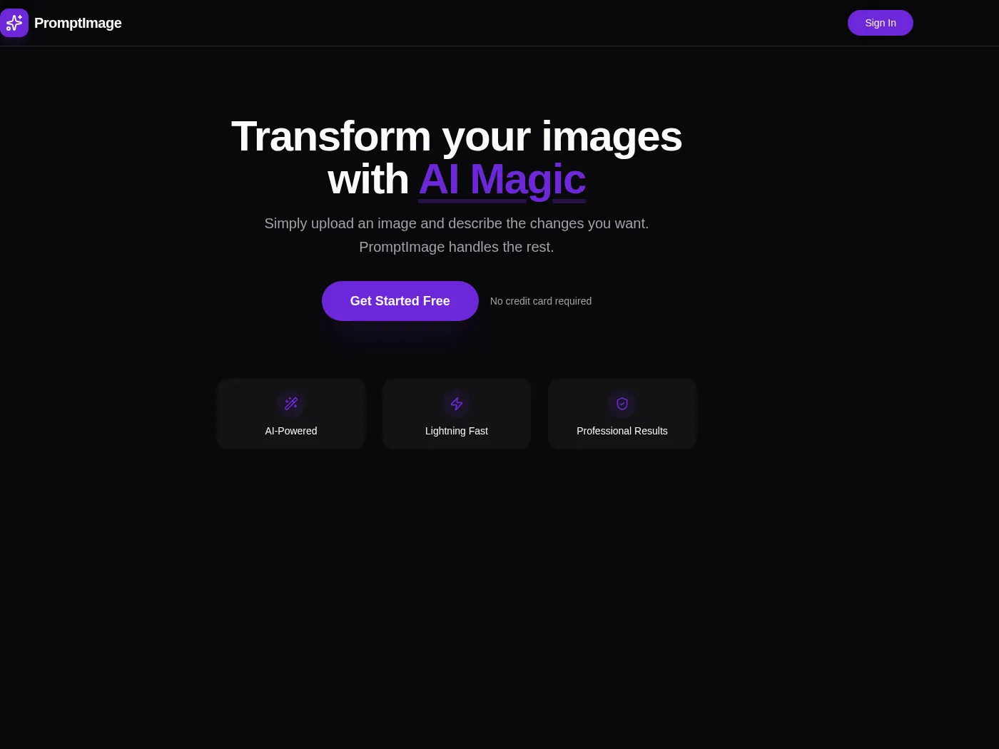 PromptImage Editor