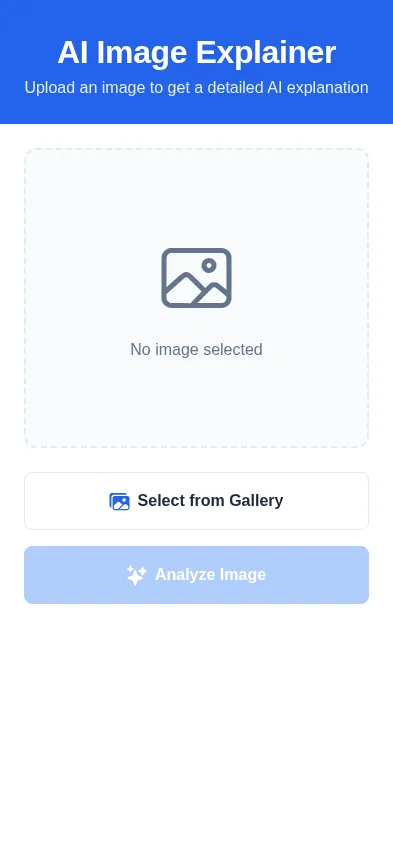 AI Image Explainer